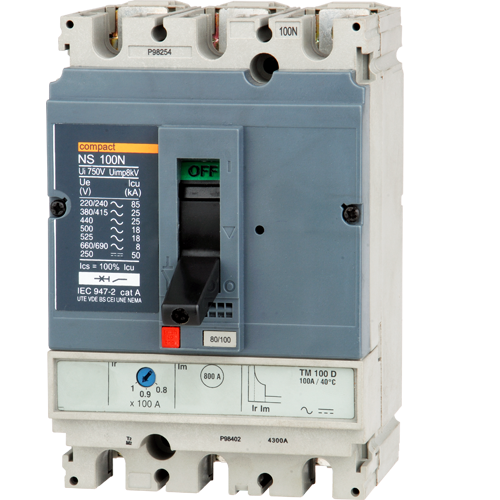 Meba NEW NS NSX Compact MCCB NS-100N | Meba Electric Co. Ltd